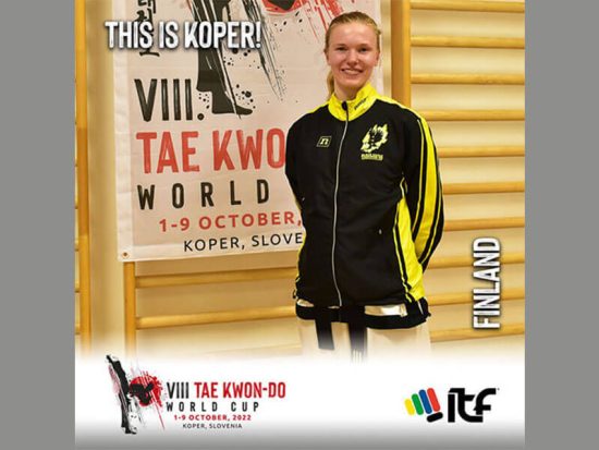 #ThisIsKoper: Meet Mira Sjövall, a Finnish competitor in the World Cup 2022