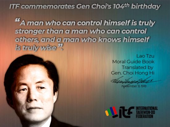 ITF commemorates Gen Choi’s 104th birthday